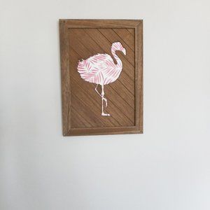 Dei | Wall Decor | Dei Layered Flamingo Wall Sign 4 X 1 | Poshmark